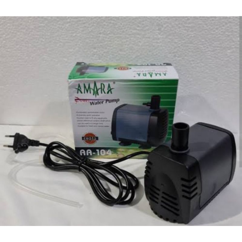 Jual Pompa Air Celup Aquarium Amara AA 104 Hidroponik, Kolam, Aquascape | Shopee Indonesia