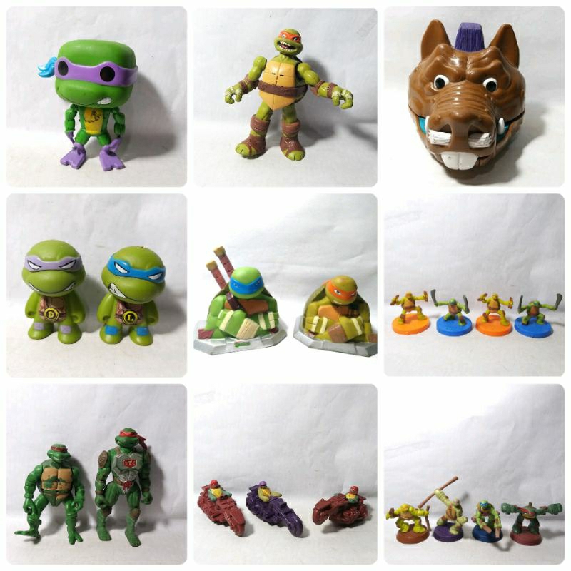 Jual Diorama Celengan Leonardo Leo Raphael Rafael Raph Michelangelo ...