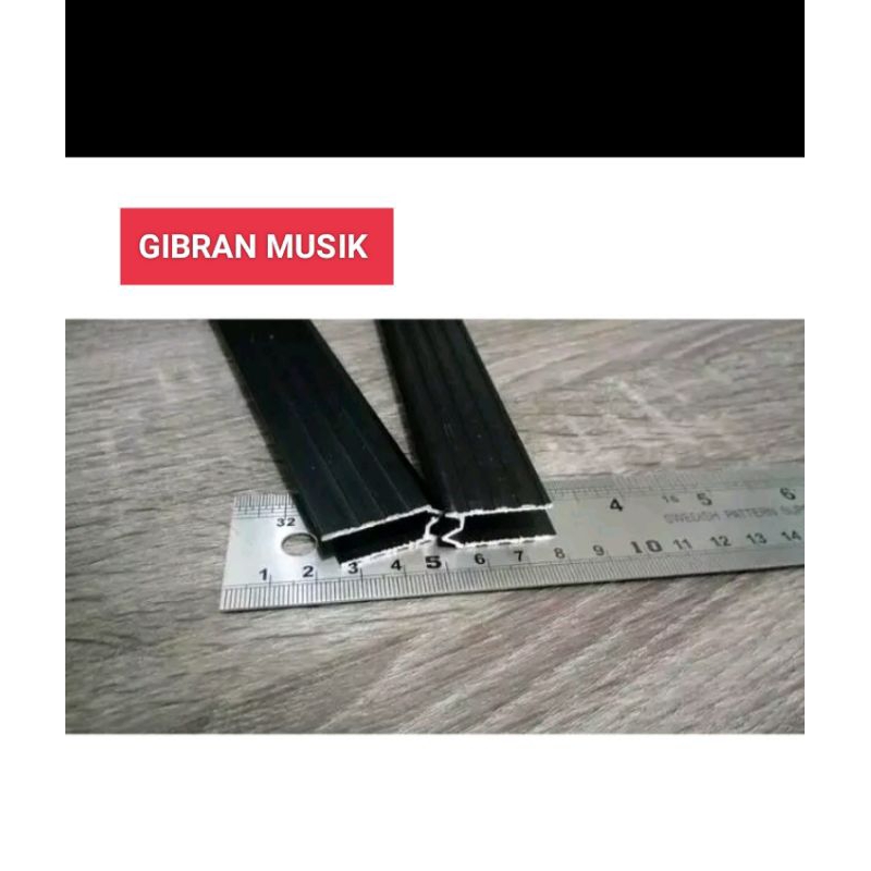Jual List Alumunium U/M .. flight case 1 meter hitam | Shopee Indonesia