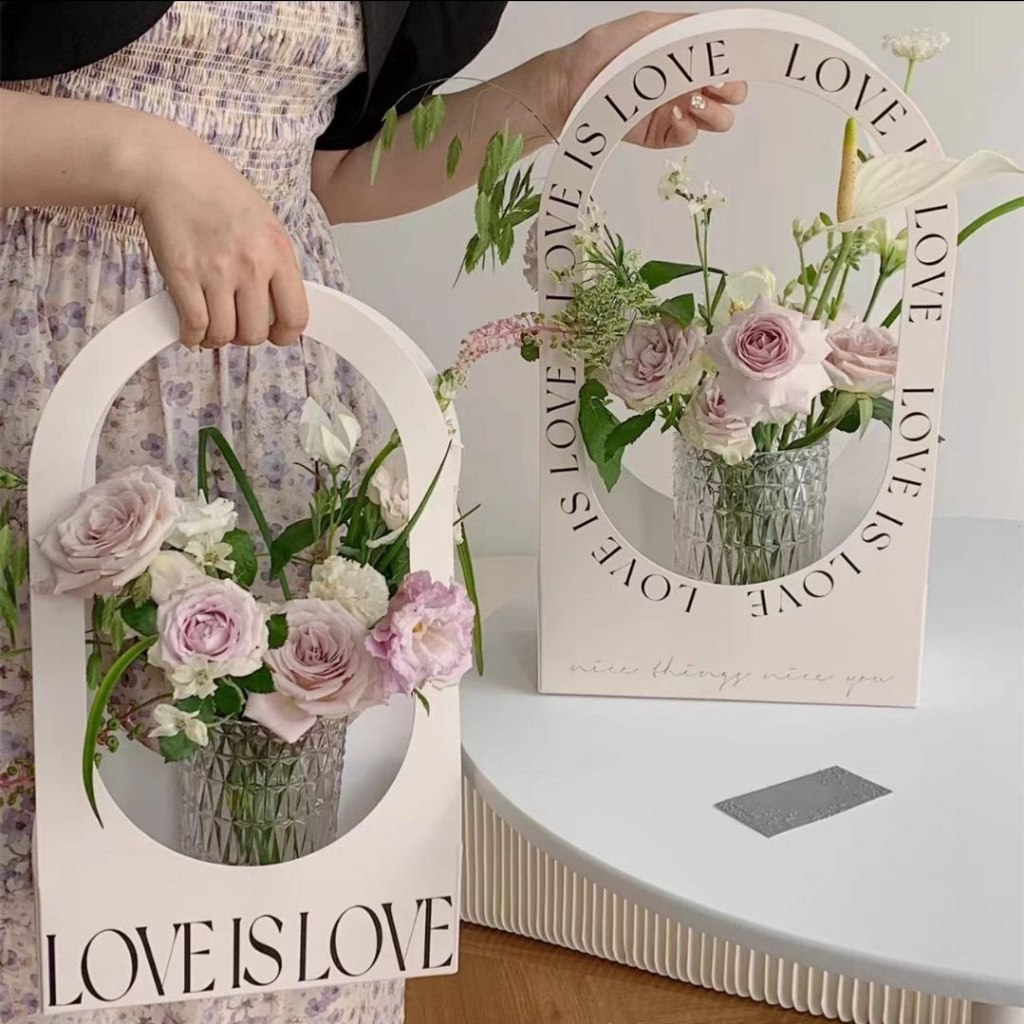 Jual B5 Kotak Bunga Love | Flower box | Kotak Bunga | Kotak Tenteng ...