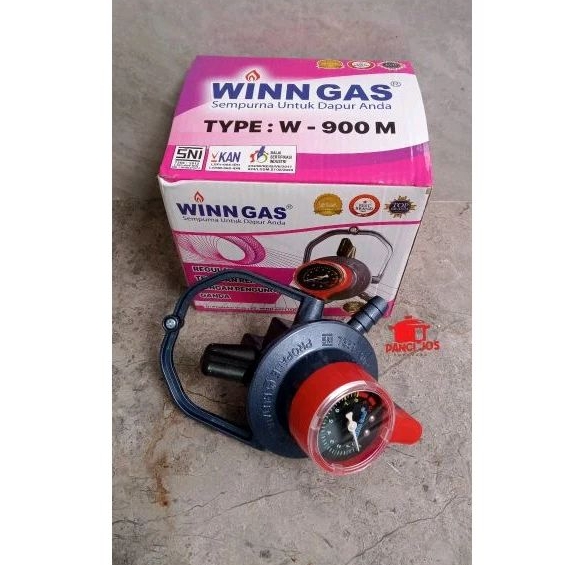 Jual Regulator W900 WINNGAS meter SNI /Alat pengukur gas LPG SNI ...