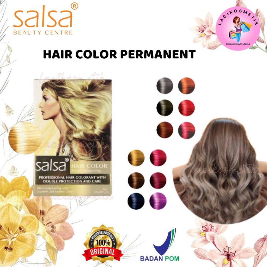 Jual LACIKOSME SALSA HAIR COLOR PERMANENT - SALSA CAT RAMBUT SEMIR ...