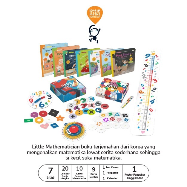 Jual Buku Anak - Little Mathematician Full Set | Shopee Indonesia