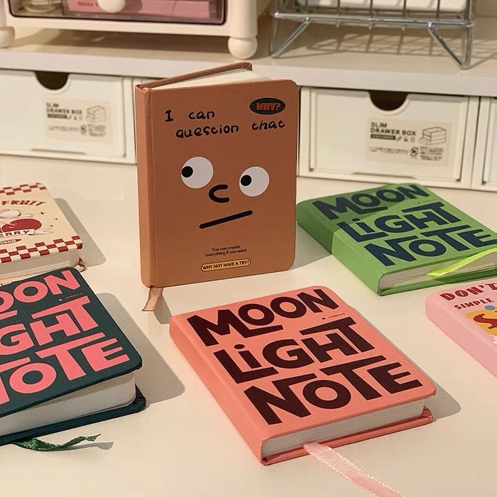 Jual Pinky Row - Aesthetic Retro MINI SIZE A7 Note Book - Notes - Note ...