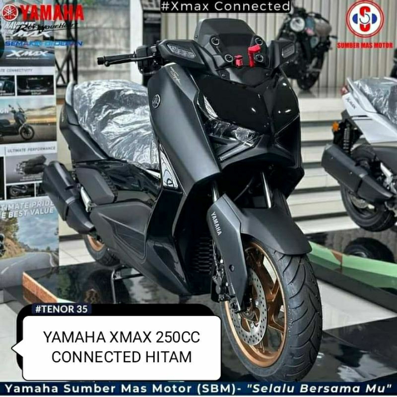 Jual Kredit Yamaha XMAX 250 Connected Hitam | Shopee Indonesia