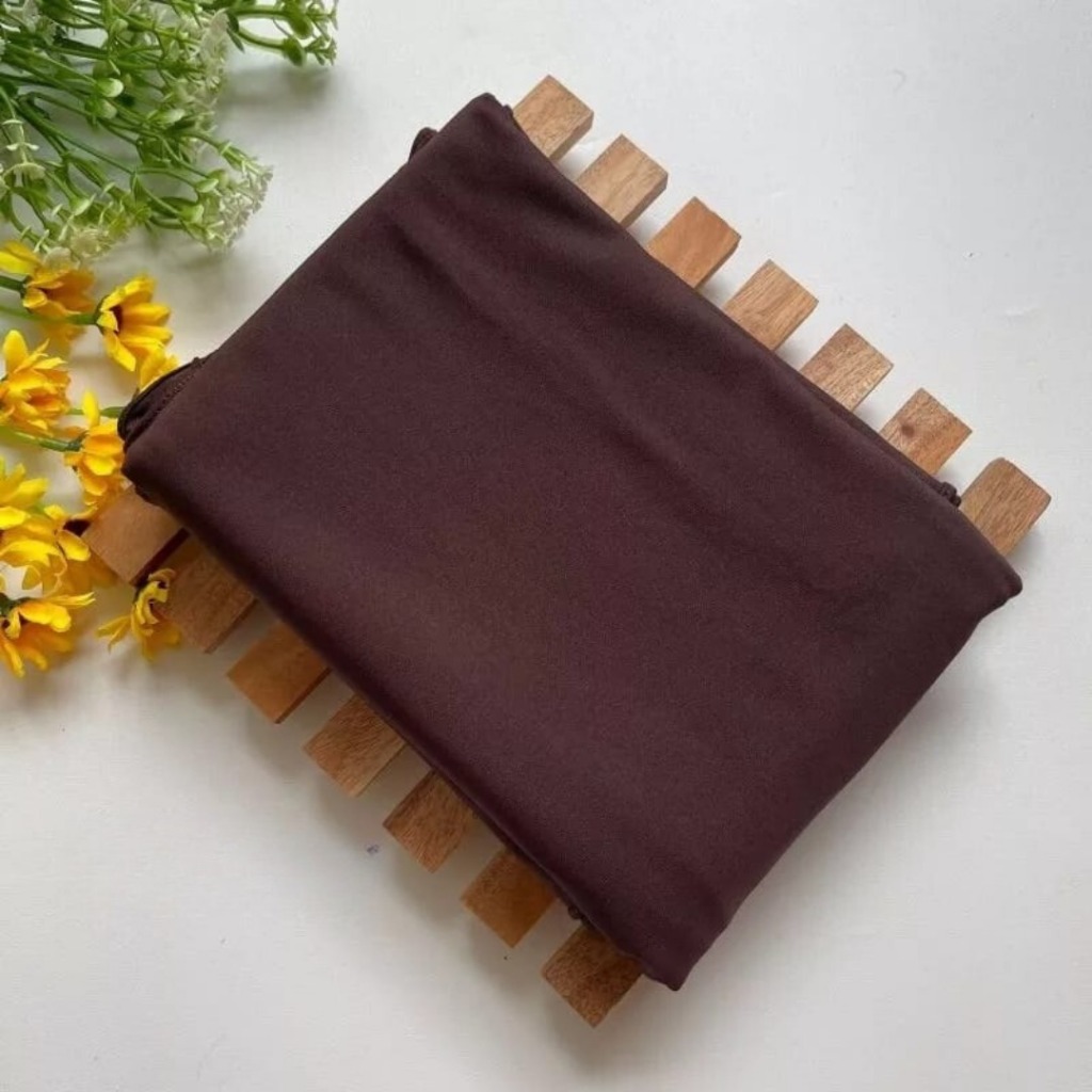 Jual French Khimar Lesti Kejora Bahan Jersey Bergo Cadar Tali French ...