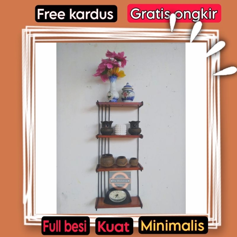 Jual TW HAMBALAN 4 SUSUN | besi dan kayu | Shopee Indonesia