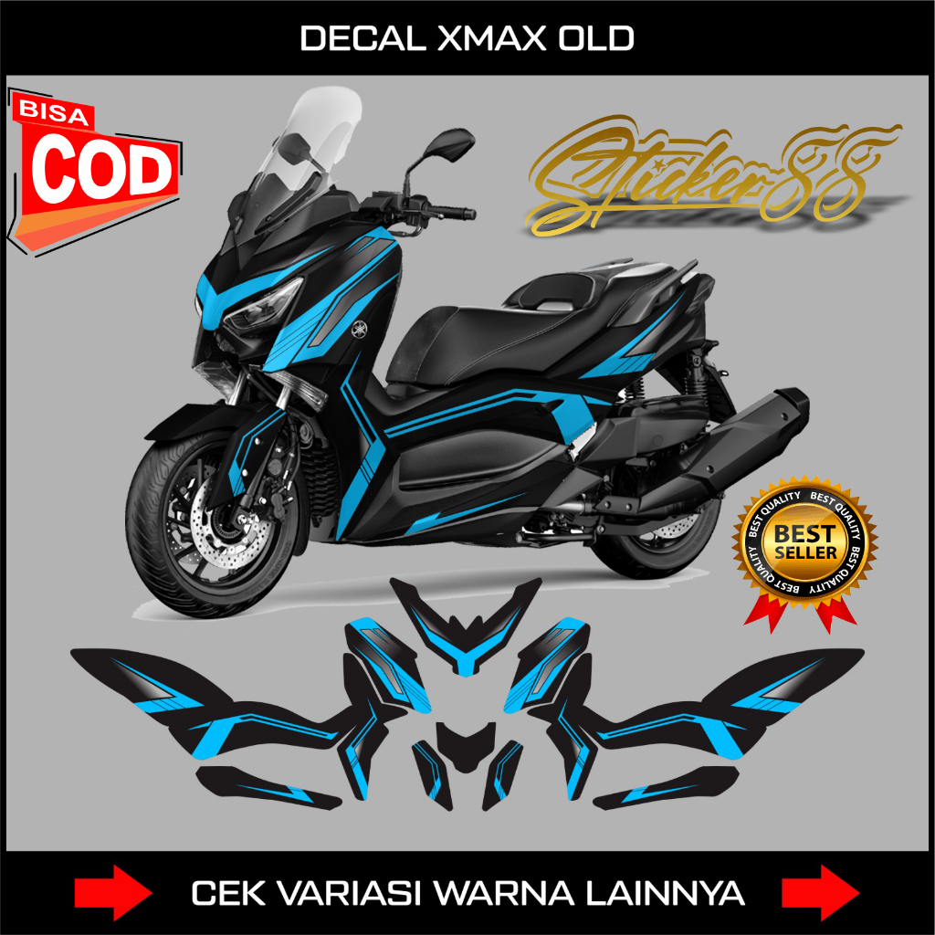 Jual DECAL XMAX FULL BODY / STICKER DECAL FULL BODY YAMAHA XMAX / DEKAL ...
