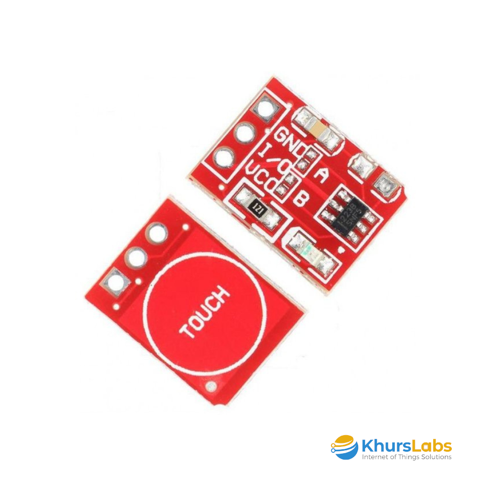 Jual TTP223 Modul Tombol Sentuh - Touch Sensor Capacitive Switch Board ...