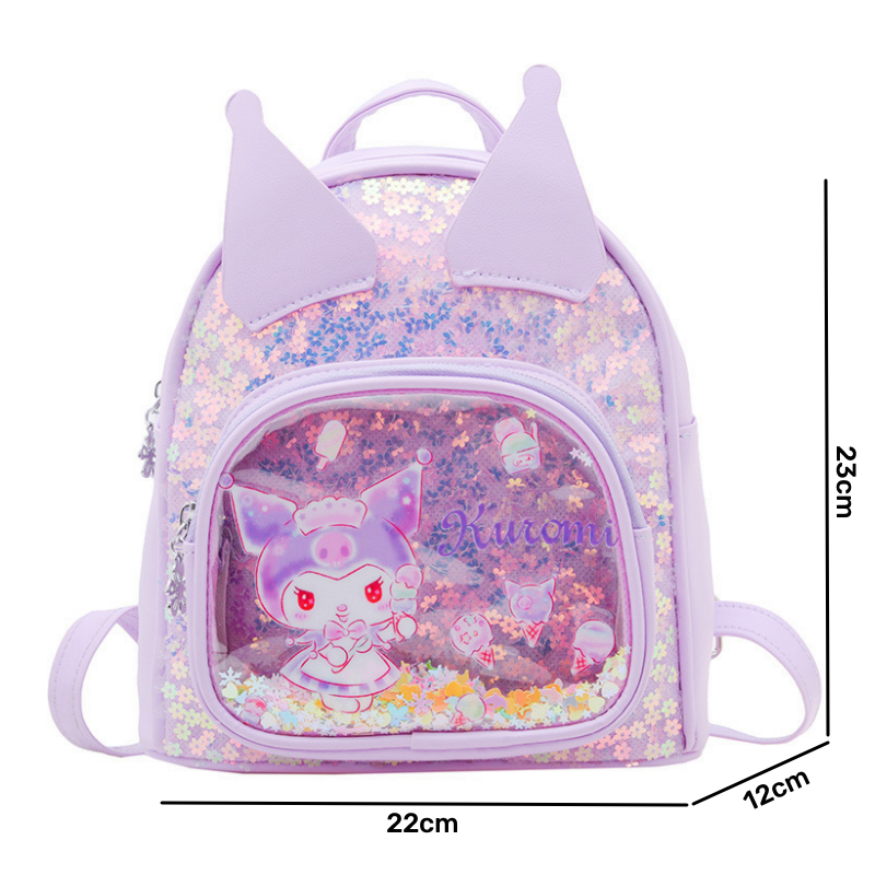 Jual Tas ransel anak sequin glitter karakter kartun Backpack SD/TK ...