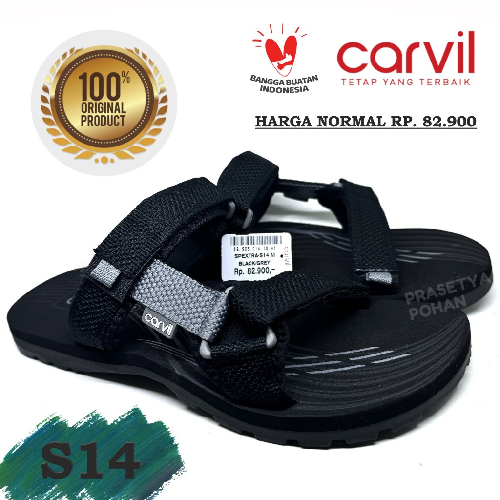 Jual Sandal Pria Carvil Original Anti Air - Sendal Carvil Pria Original ...