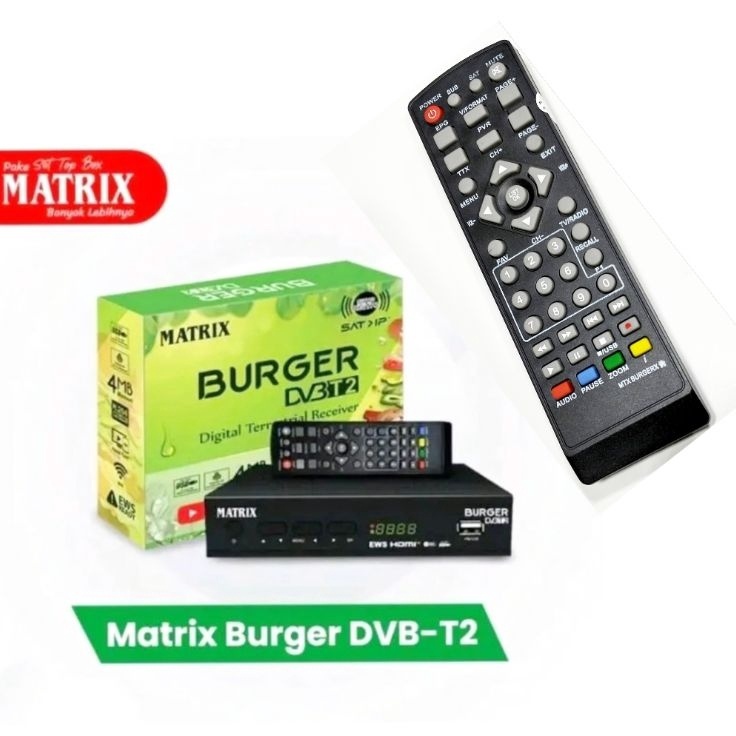 Jual FU Remote SET TOP BOX Matrix burger dan Matrix kuning Matrix hijau ...