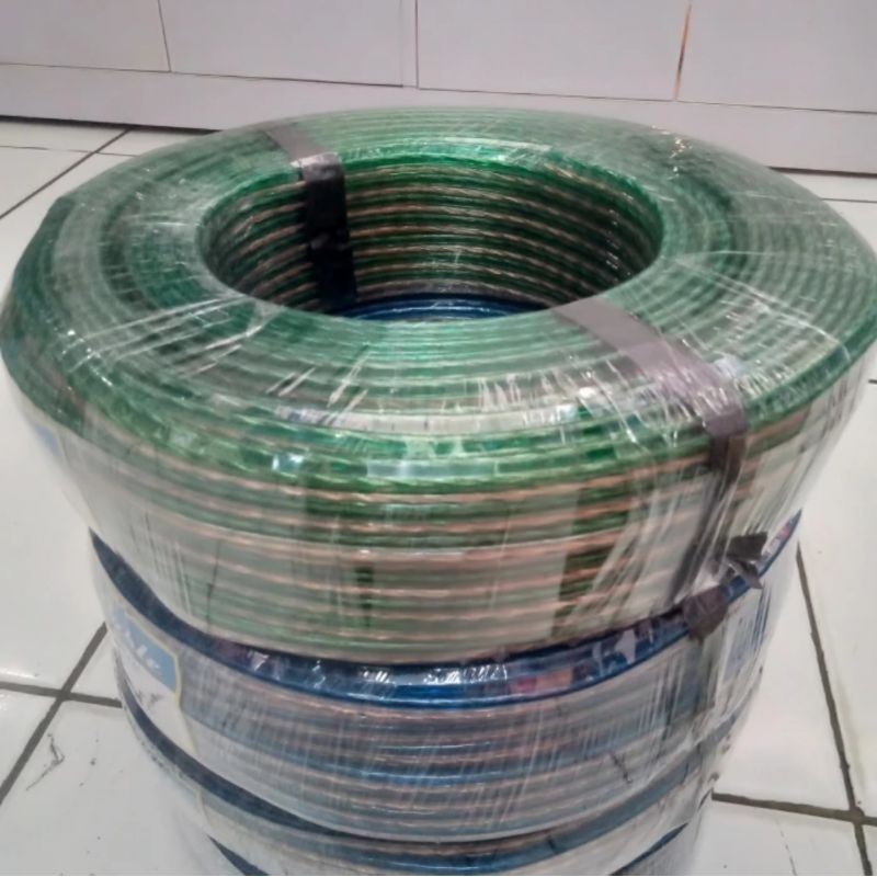Jual Kabel Listrik Serabut Transparan 2x30 2x50 2x80 100 Yard 1 Roll | Shopee Indonesia