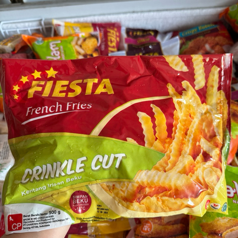 Jual KENTANG GORENG MYDIBEL CRINKLE CUT 1 KG MYDIBLE THE HAPPY POTATO ...