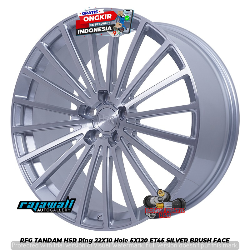 Jual VELG MOBIL ORIGINAL HSR RING 22 TYPE FORGED RFG TANDAM UNTUK BMW ...