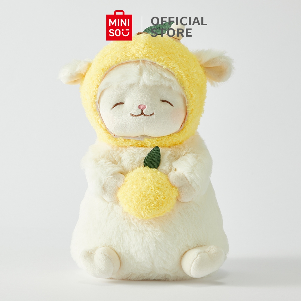 Jual MINISO Mainan Boneka Domba Boneka Mewah Hewan Anak-anak Lucu Lembut Cute Plush Toy 28cm ...