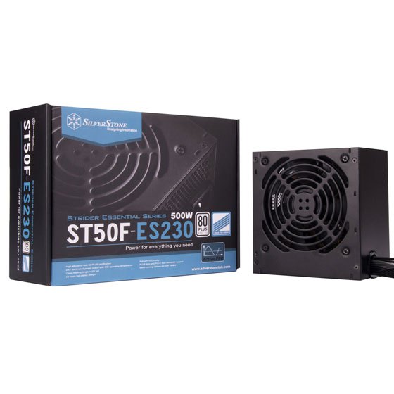 Jual PSU Silverstone 500 Watt ST-50F-ES230 80+ white - power supply ...