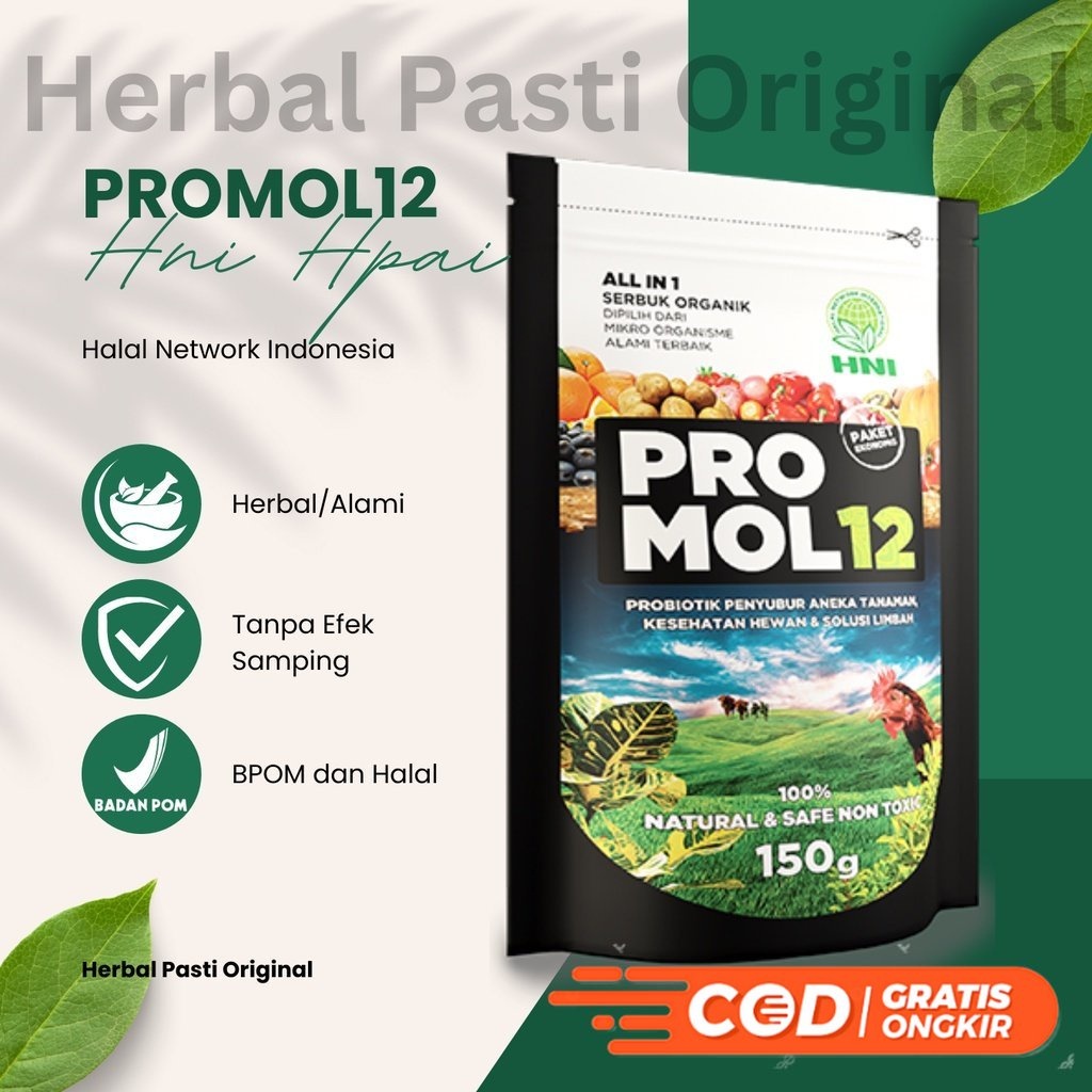 Jual Pupuk Organik Ajaib Promol 12 Eco HNI | Suplemen Pakan Ternak ...