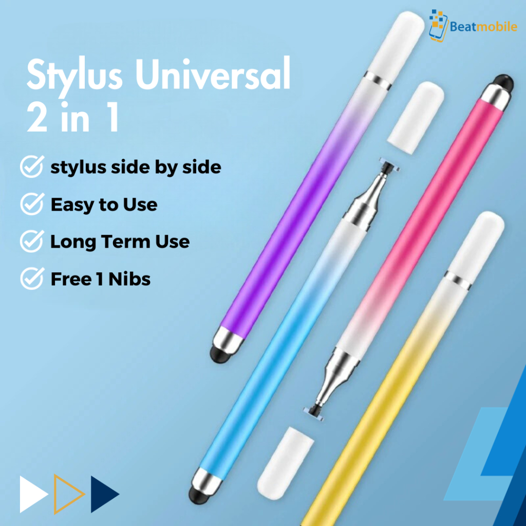 Jual Stylus pen Universal Capacitive Stylus Touch for Apple Android Tab ...