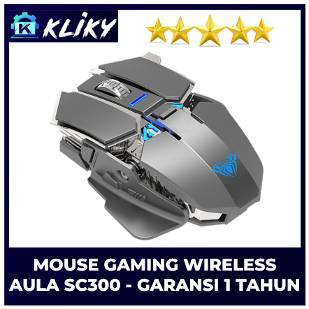 Jual Mouse Gaming Wireless Aula SC300 Garansi 1 tahun | Shopee Indonesia