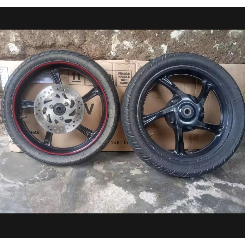 Jual VELG DEPAN BELAKANG MIO J/MIO GT/SOUL GT 115 COPOTAN ORIGINAL ...