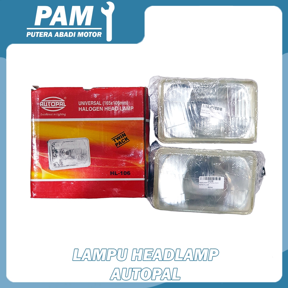 Jual Universal Lampu Halogen HeadLamp Autopal HL-106 | Shopee Indonesia