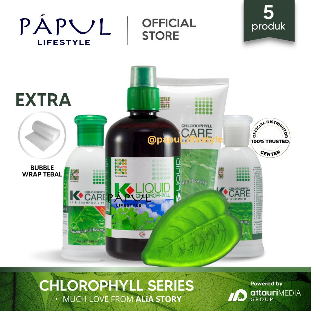 Jual Chlorophyll Series K-LIQUID CHLOROPHYLL 500 ml KLOROFIL K-LINK ORIGINAL Clorofil Klink ...