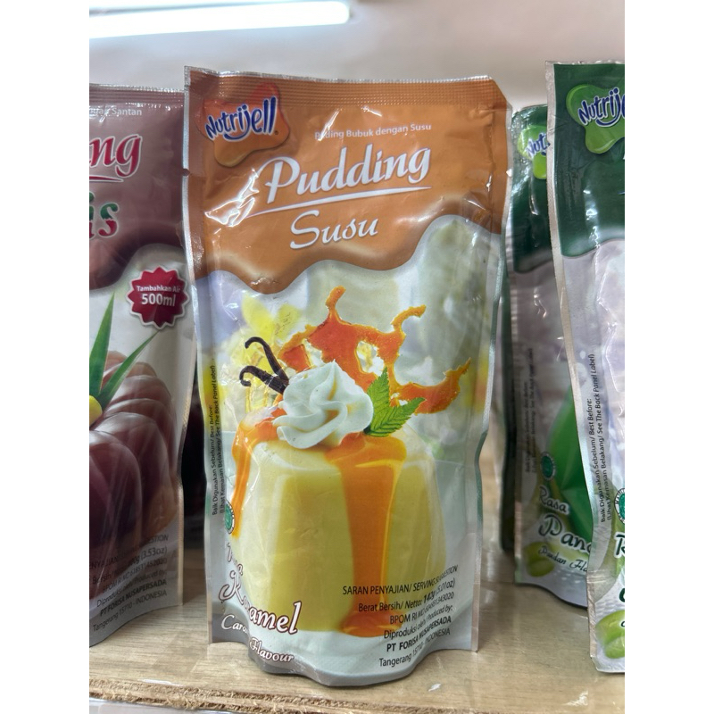 Jual Nutrijell Pudding Susu / Lapis / Pandan | Shopee Indonesia