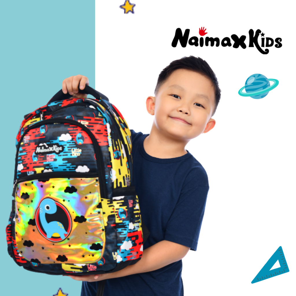 Jual Tas Sekolah Anak SD Laki-Laki | Naimax Kids | Tas Ransel Karakter | Shopee Indonesia