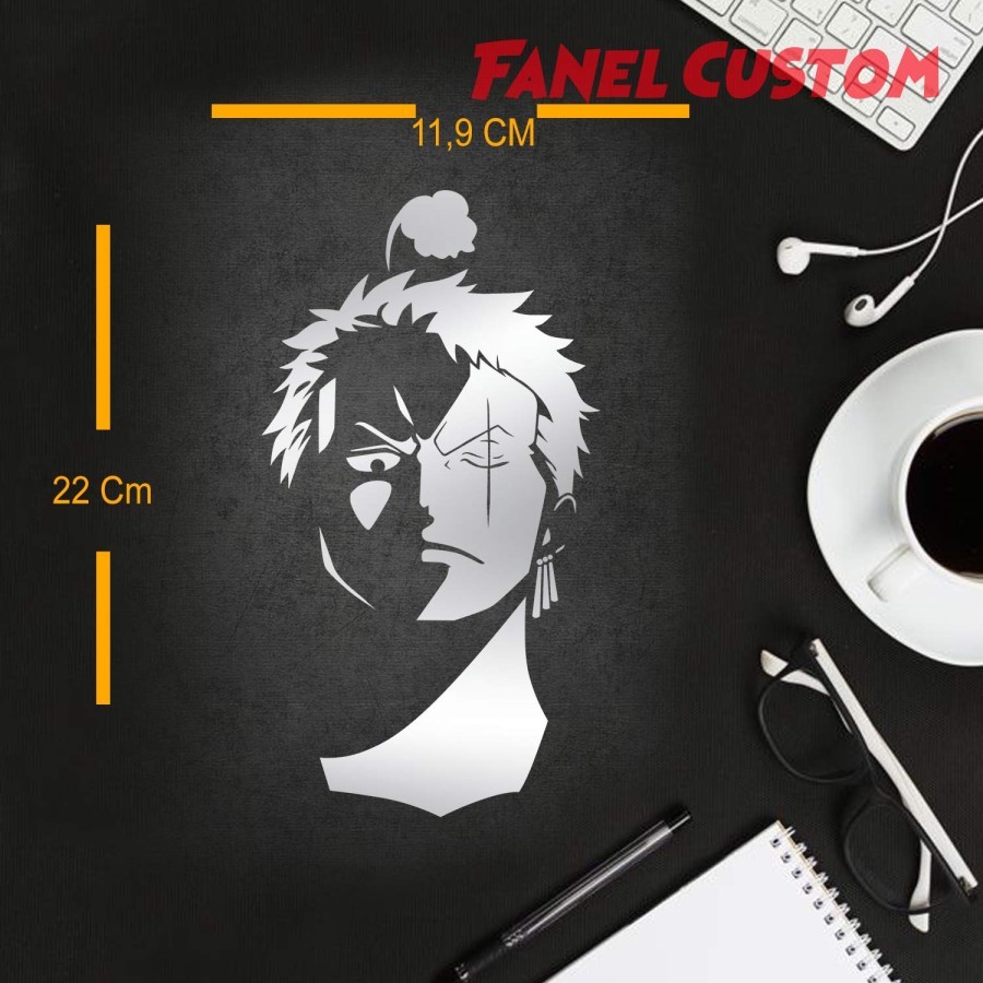 Jual STIKER ZORO ONEPIECE CUTTING STIKER LAPTOP MOBIL MOTOR | Shopee ...