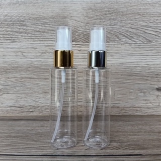 Jual Botol RF 60ml Bening Spray Gold Silver Half Cap neck 18 / Botol Spray Gold Silver HalfCap ...