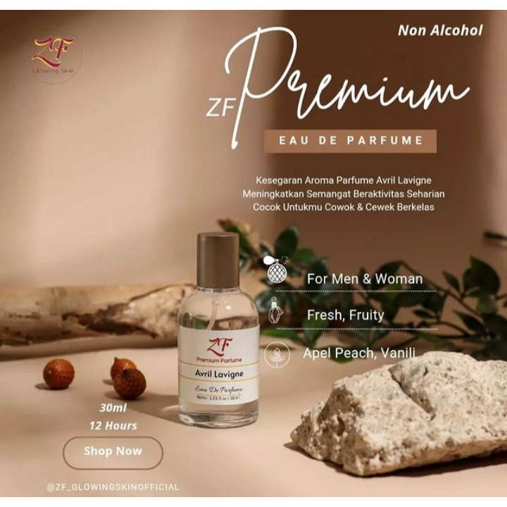 Jual ZF Parfum Premium Non Alkohol Varian AVRIL LAVIGNE | Shopee Indonesia
