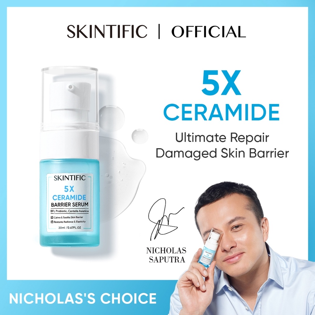 Jual Serba Murah Nicholas Saputra Choice SKINTIFIC 5X Ceramide Skin ...