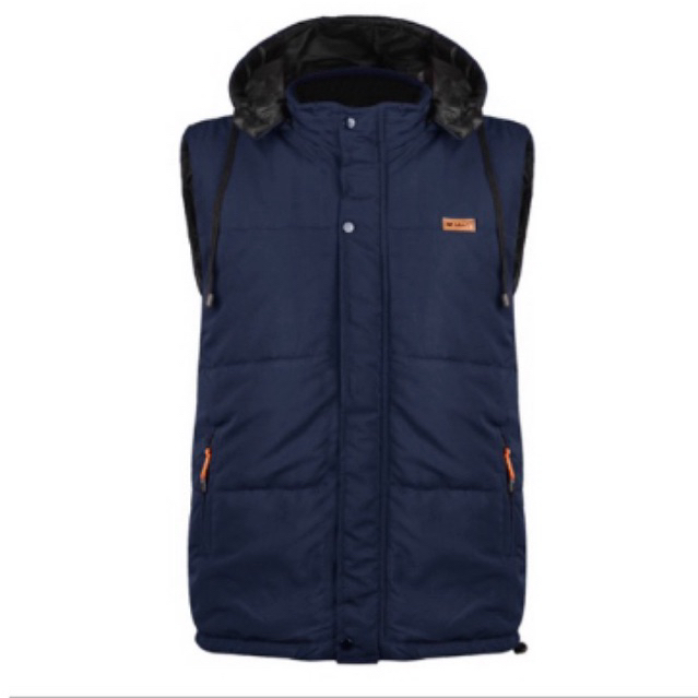 Jual MnG Rompi Taslan Hoodie Pria Dewasa Polos Tebal Waterproof ...