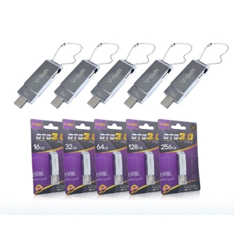 Jual Flashdisk VGEN Dual USB OTG Flashdrive 3.0 Type C V-GEN 32GB 64GB 128GB | Shopee Indonesia