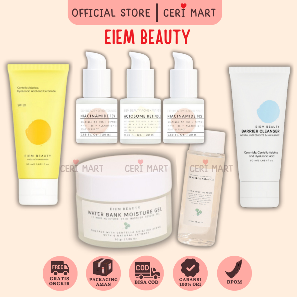 Jual EIEM BEAUTY SERUM EIEM MOISTURIZER Eiem Beauty Serum Brightening ...