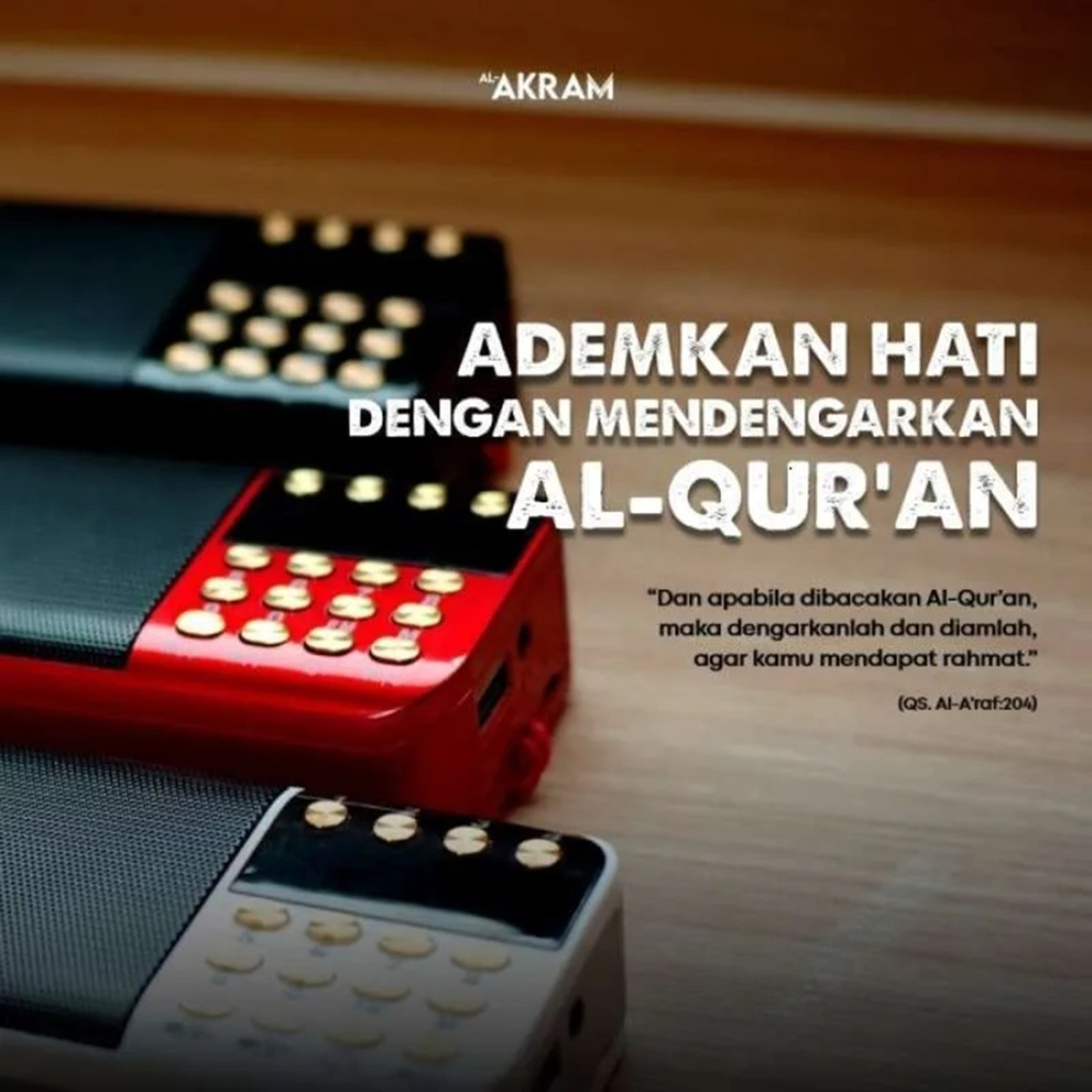 Jual Speaker Al Akram Speker Murottal Quran Traveller PowerBank Garansi ...