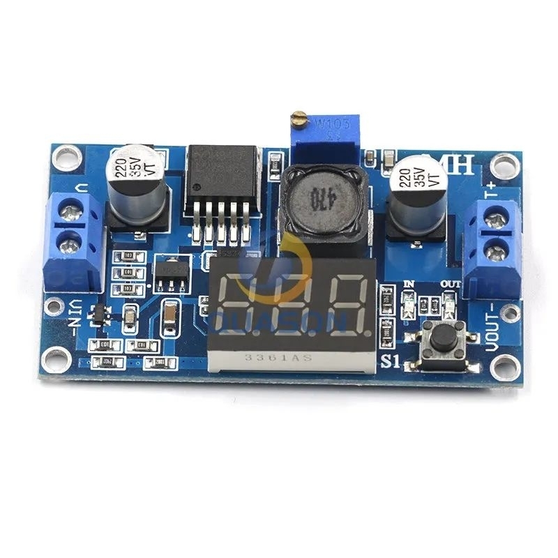 Jual DC-DC Adjustable Power Step-down Module LM2596 Buck LED Converter Board 4V-40V to 1.25V-37V ...