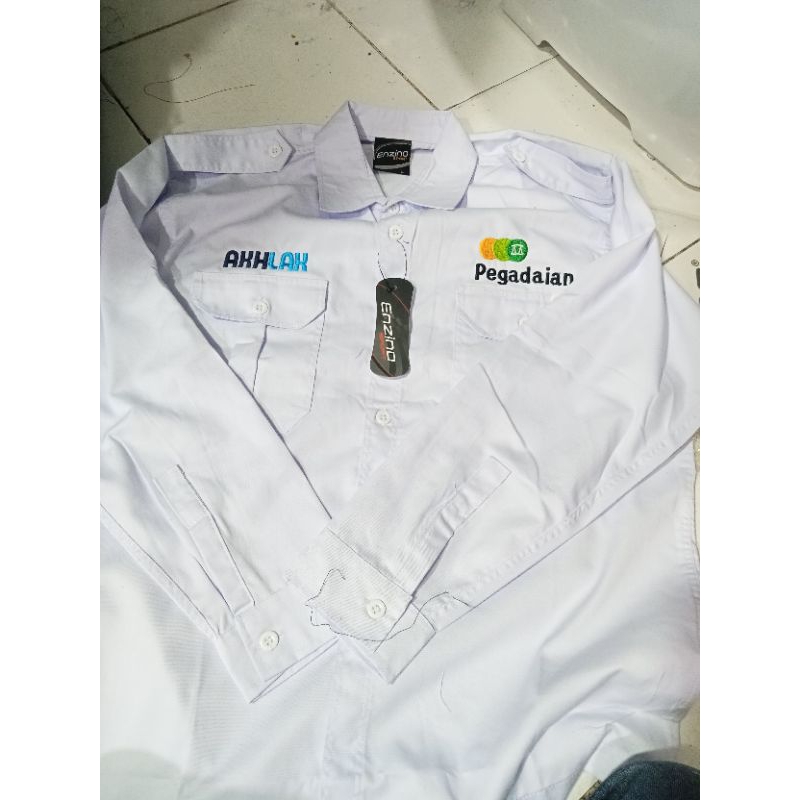 Jual kemeja ahlak pegadaian pdh ahlak pegadaian seragam ahlak pegadaian ...