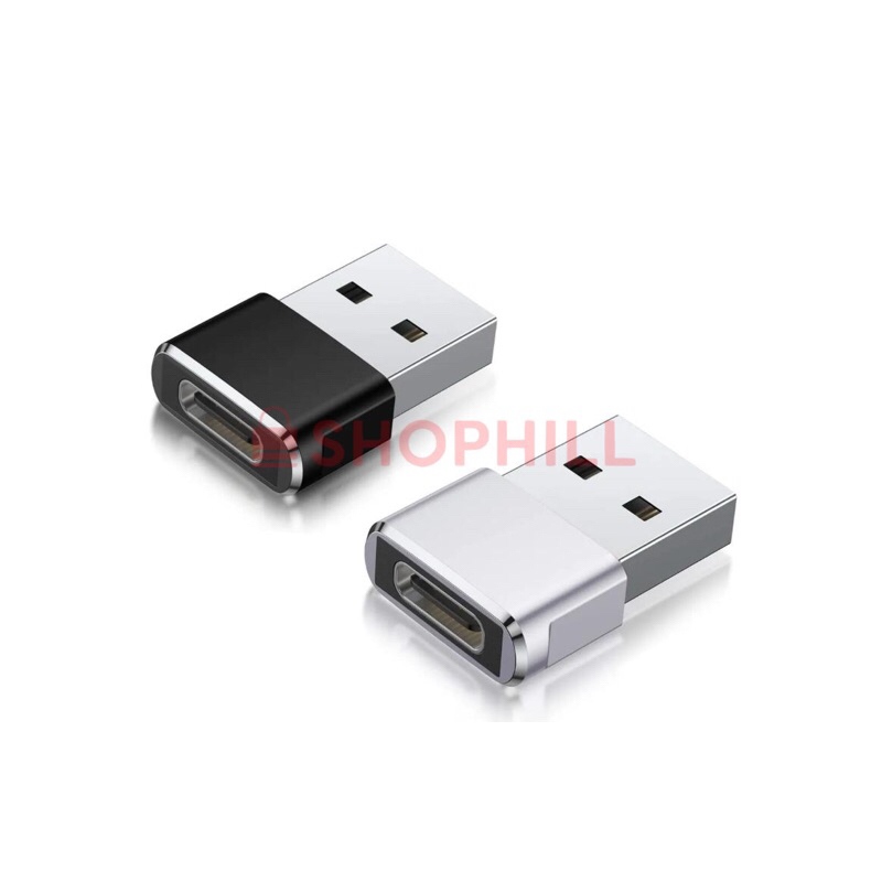 Jual Adapter Converter USB to Type C / Mini Converter USB to Tipe C ...