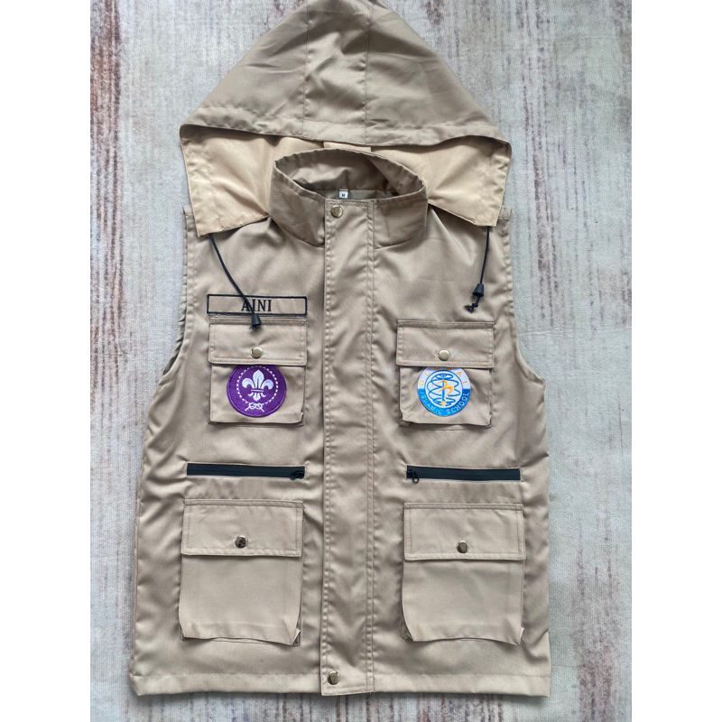 Jual cute boss rompi partai rompi pramuka rimba custome design, warna ...