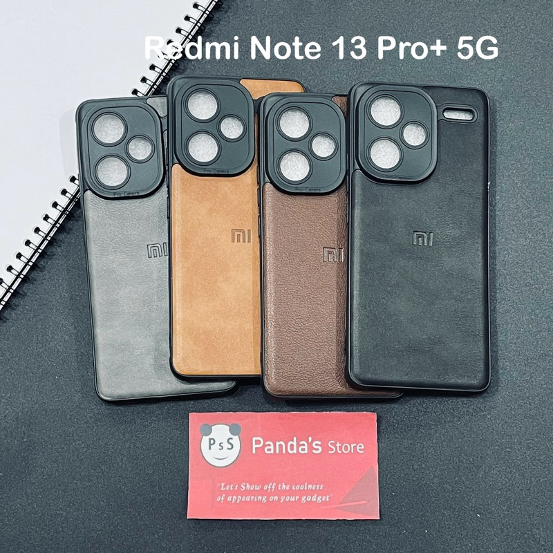 Jual Leather Case Redmi Note 13 Pro+ 5G Softcase Kulit Elegan Casing ...