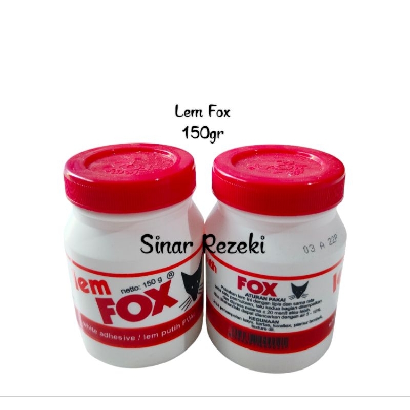 Jual 1 botol!! Lem Fox kecil/lem fox 150gr/lem fox | Shopee Indonesia