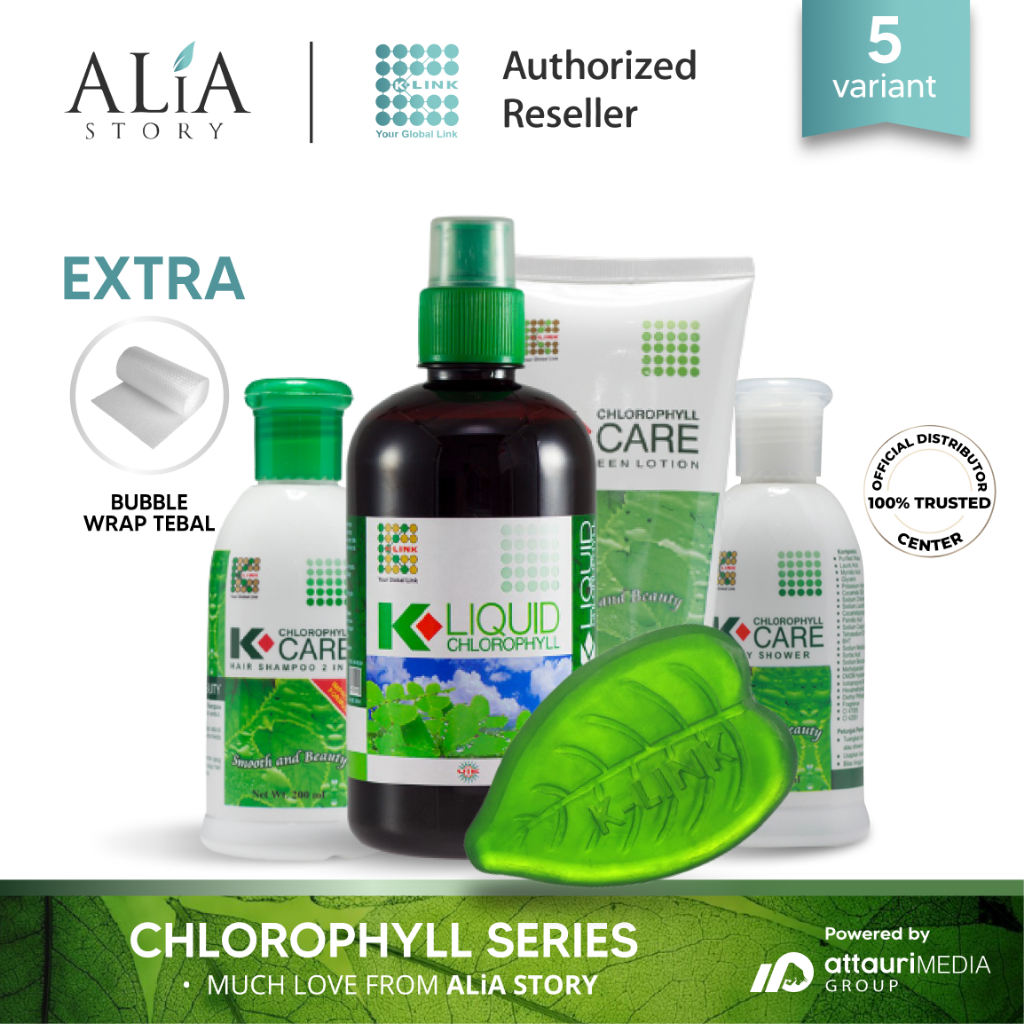 Jual CHLOROPHYLL SERIES (K-Liquid Chlorophyll Klorofil K-Link 500 ml ...