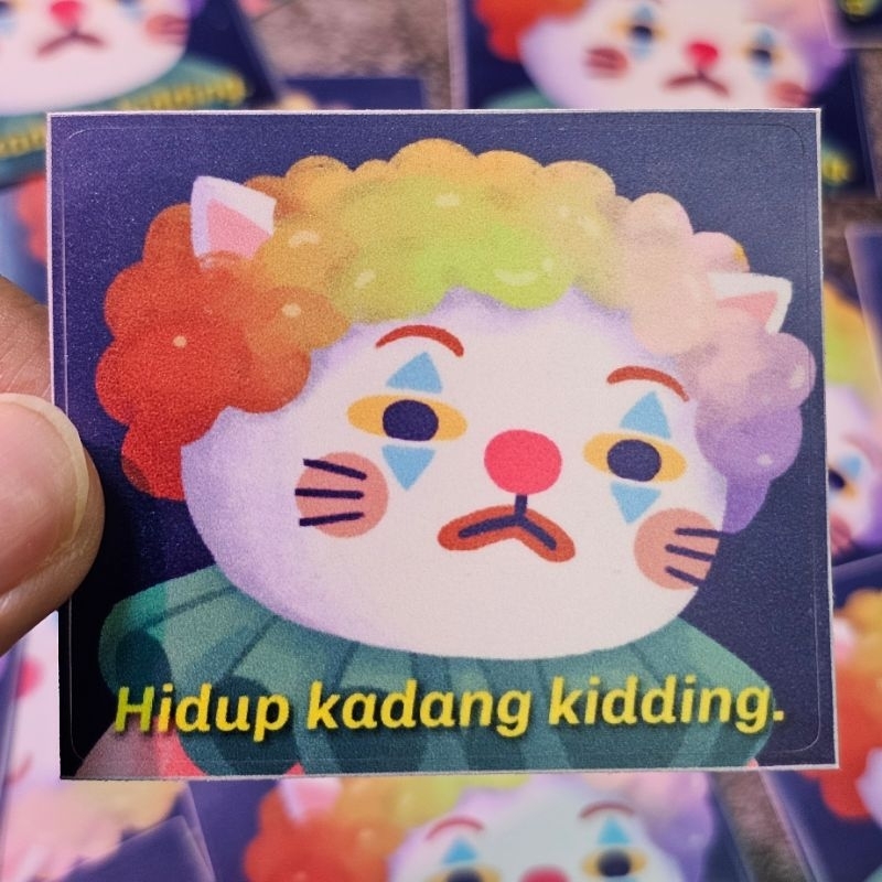 Jual Hidup Kadang Kidding Sticker | Shopee Indonesia