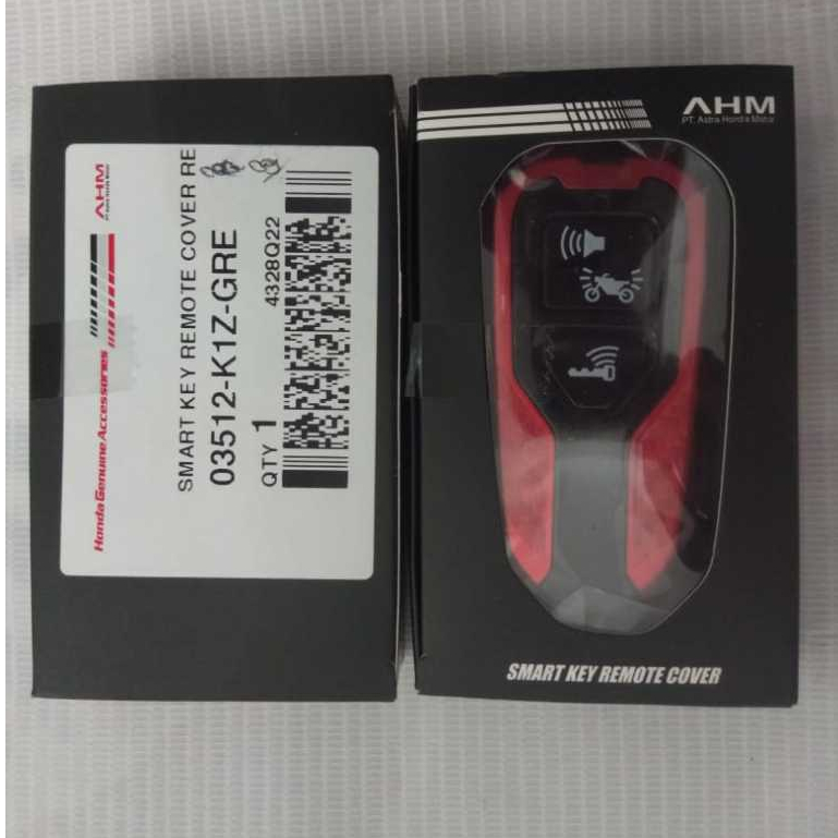 Jual Smart Key Remote Cover Merah Honda ADV 160, PCX 160 & Vario 160 ...