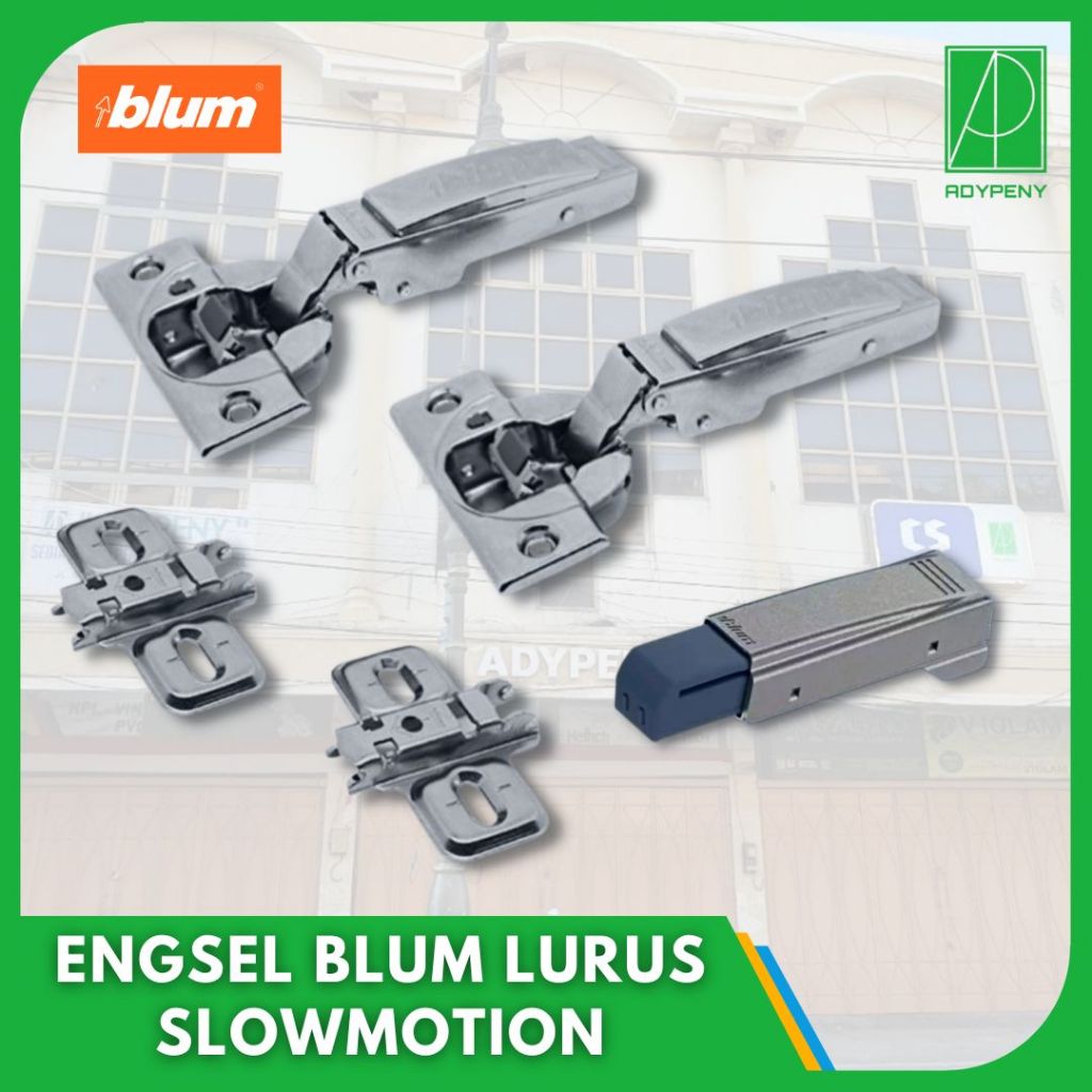 Jual Engsel Sendok Blum Hinge Slowmotion Soft Close Clip On | Shopee ...