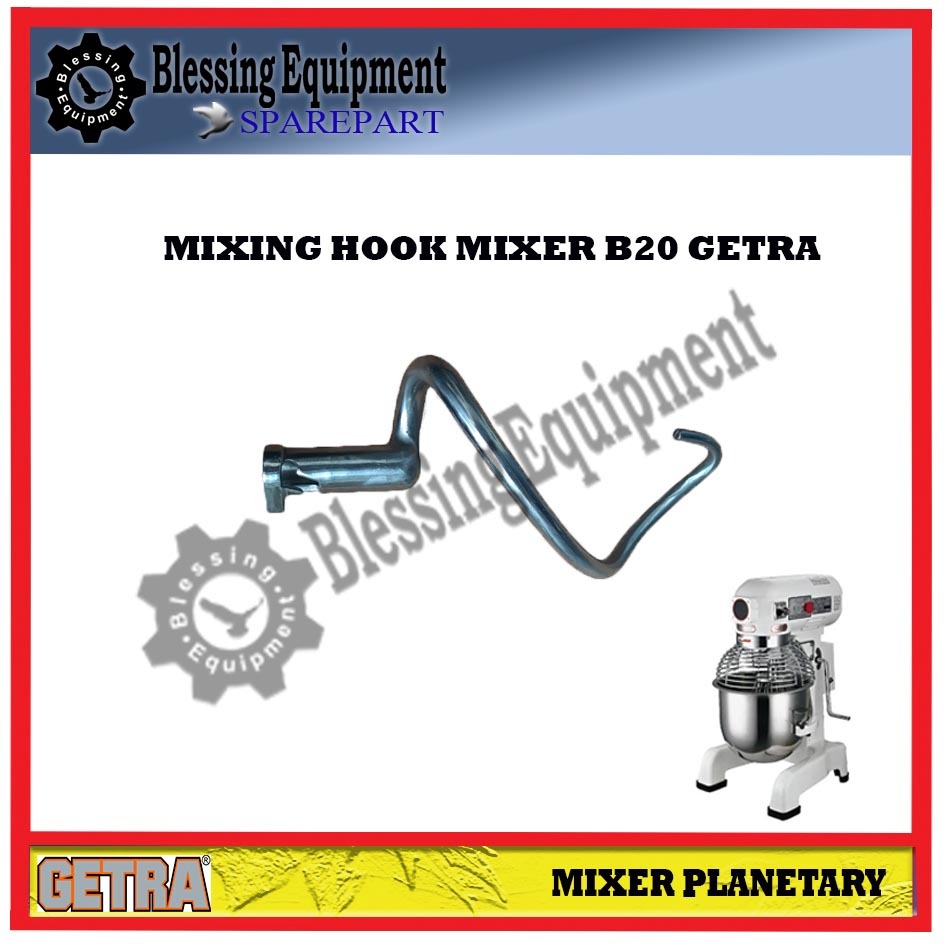 Jual B-20 Sparepart HOOK SHAPE BEATER Planetary Mixer B20 B-20 Getra ...