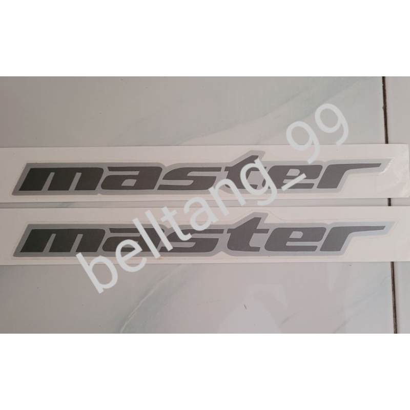 Jual Stiker tulisan master/sticker tulisan master/stiker master ...