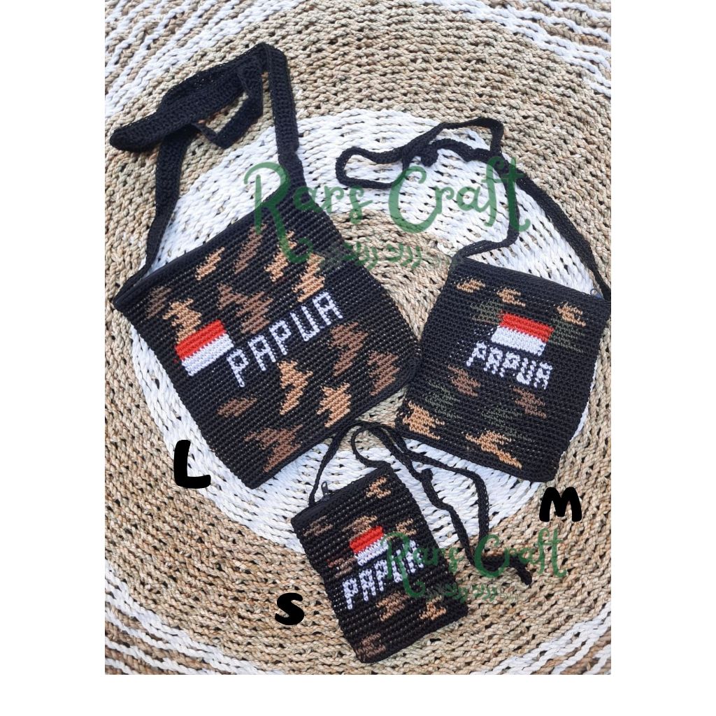 Jual Tas Papua , tas rajut , noken Papua, Tas selempang, Tas selempang ...